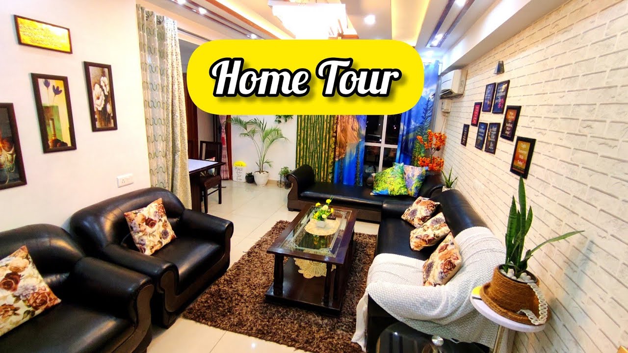 Part-2 My Home Tour,Small Indian Home Tour, Flat Tour Lucknow India ...