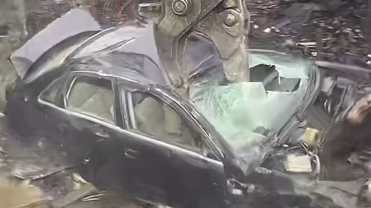 Revolutionary Scrap Car Dismantling Machine Unveiled\ Witness the ...