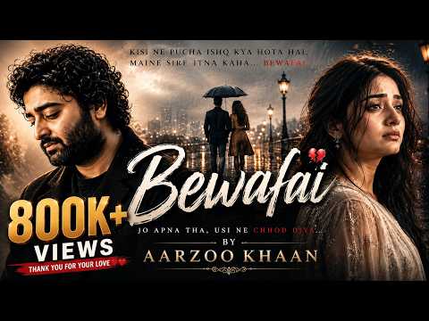 Bewafai – Aarzoo Khaan | Emotional Hindi Sad Song | New Song 2026 | Arijit Singh Vibe