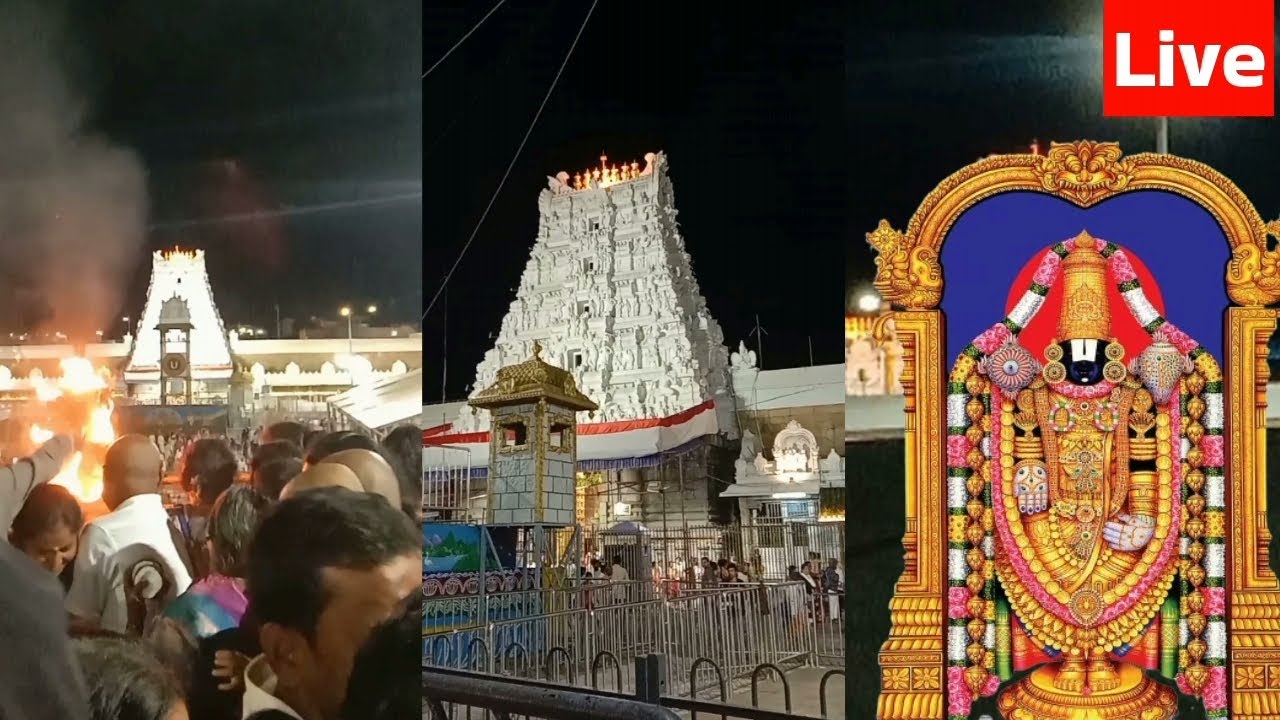 Tirumala Tirupati Balaji Swami Temple Live Darshan 🙏 - YouTube