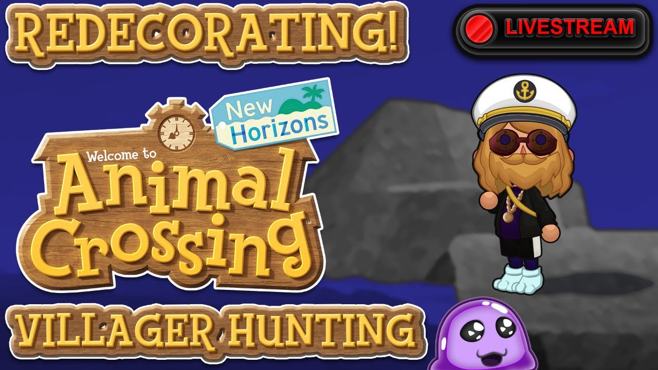 🔴 Villager Hunting & Redecorating - Animal Crossing: New Horizons - YouTube