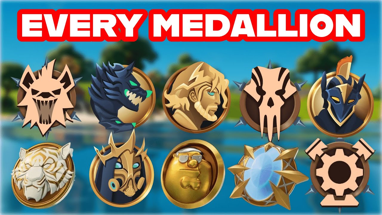 Ranking EVERY MEDALLION In FORTNITE HISTORY From WORST To BEST - YouTube