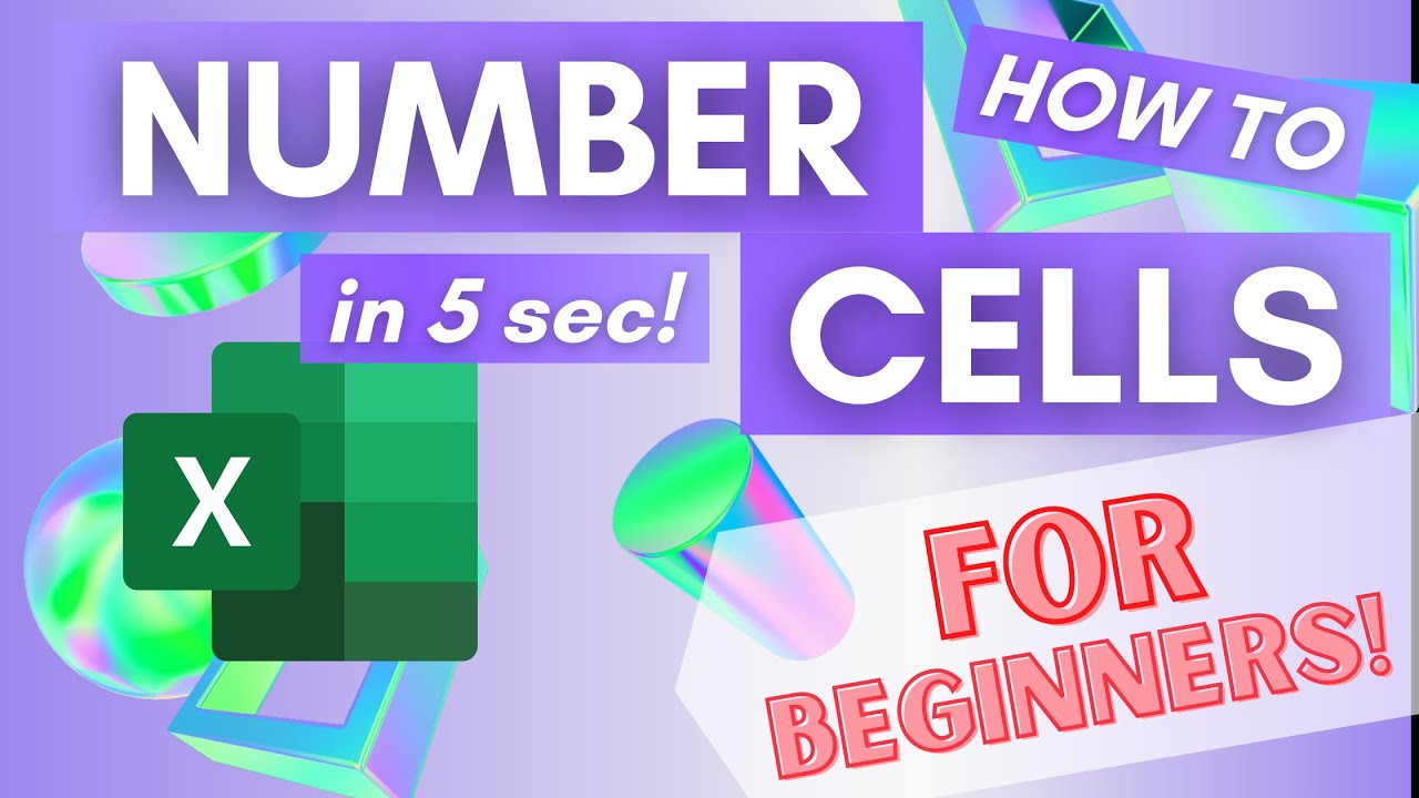 Excel For Beginners 7 DOUBLE CLICK To Number Cells IN SECONDS excel-for-beginners-7-double-click-to-number-cells-in-seconds