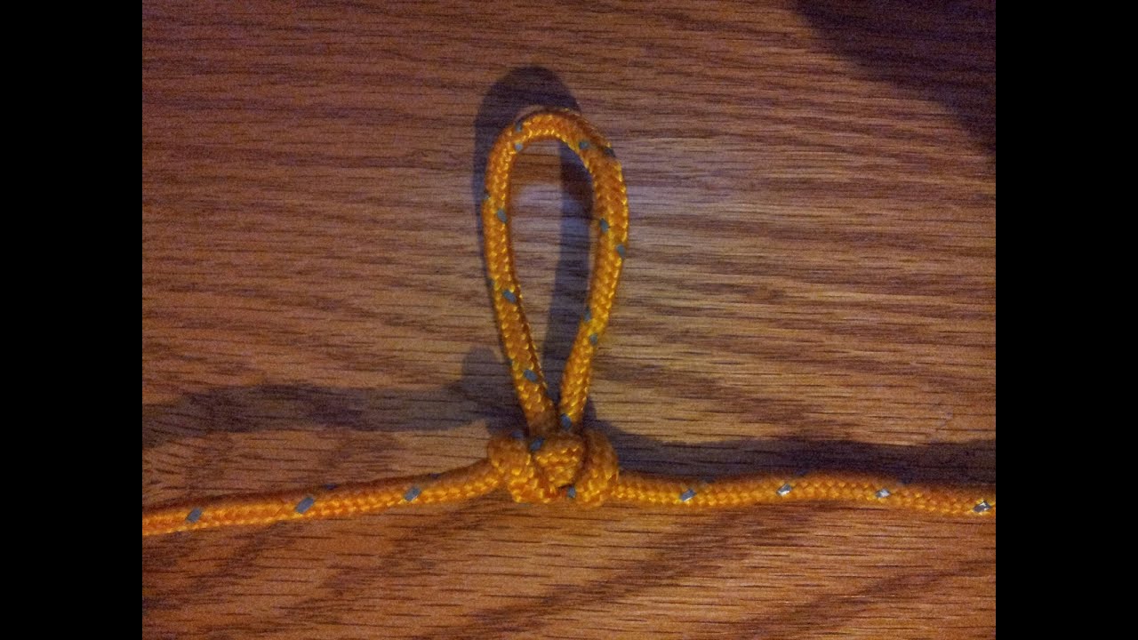 Lineman's Loop Knot (Alpine Butterfly Knot) - YouTube