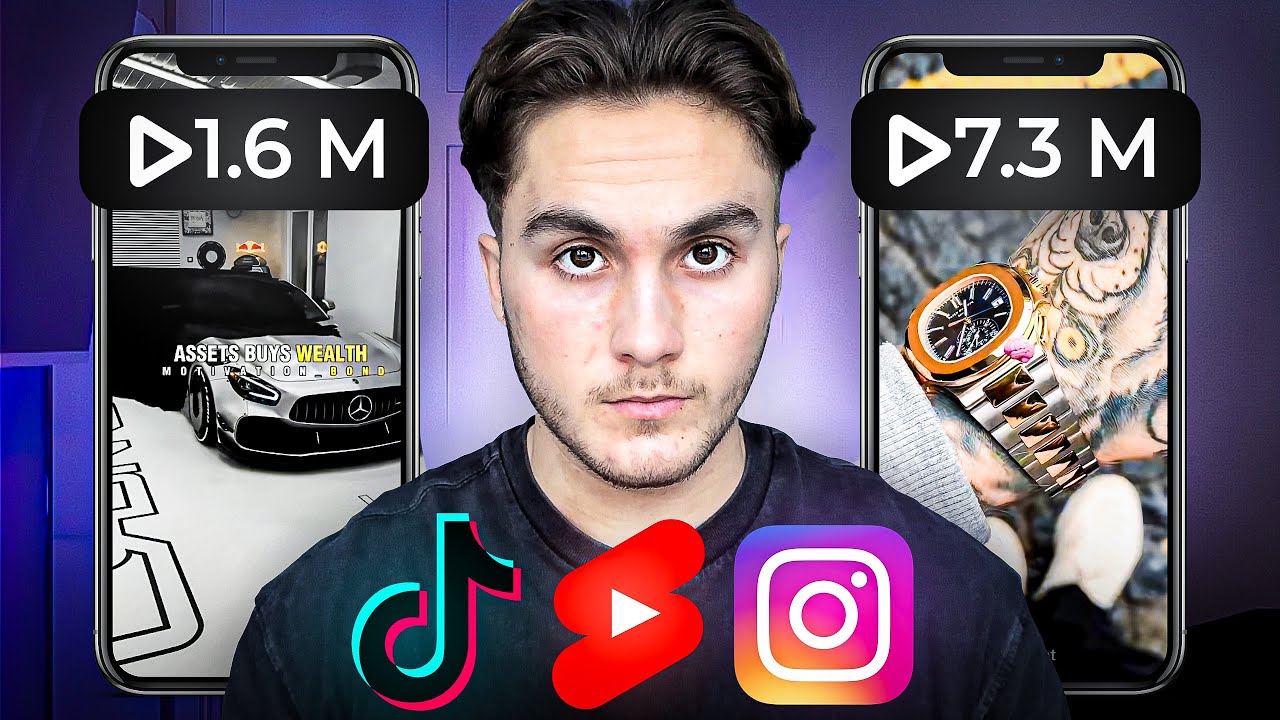 How To Create VIRAL LUXURY Motivational Reels, Shorts & TikToks - YouTube