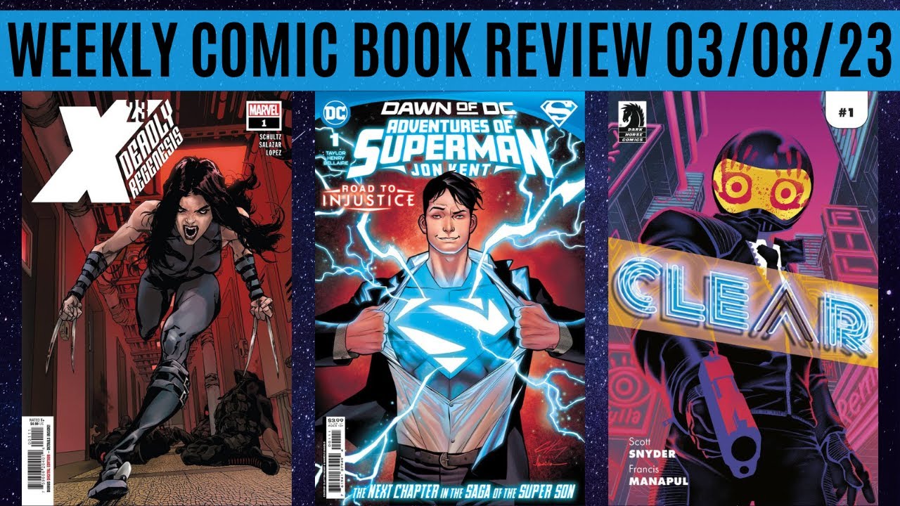 Weekly Comic Book Review 03/08/23 - YouTube