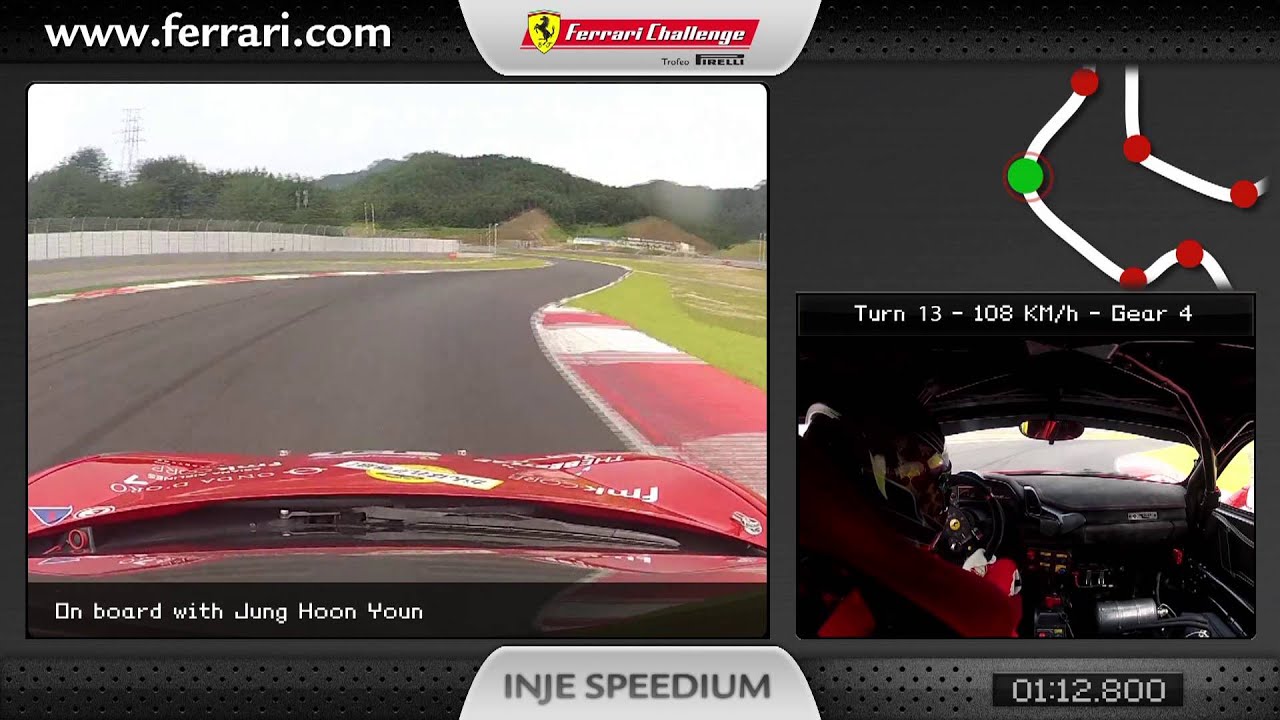 On Board South Korea 2013 Inje Speedium: Jung Hoon Youn - YouTube