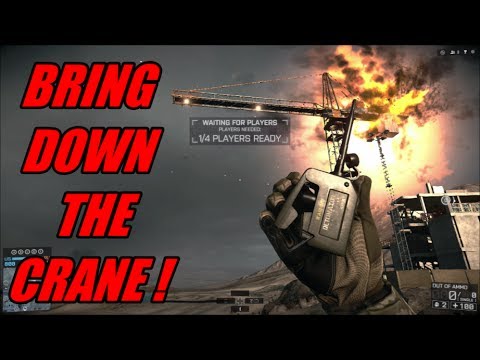 How to Destroy Crane on Operation Firestorm - BF4 Second Assault DLC ...