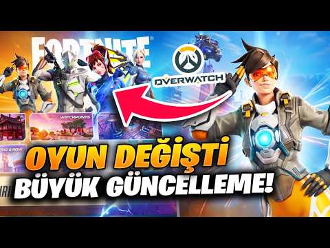 EN SEVDİĞİM OYUNUN EN SEVDİĞİM GÜNCELLEMESİ GELDİ ! Fortnite X Overwatch (OYUN DEĞİŞTİ)