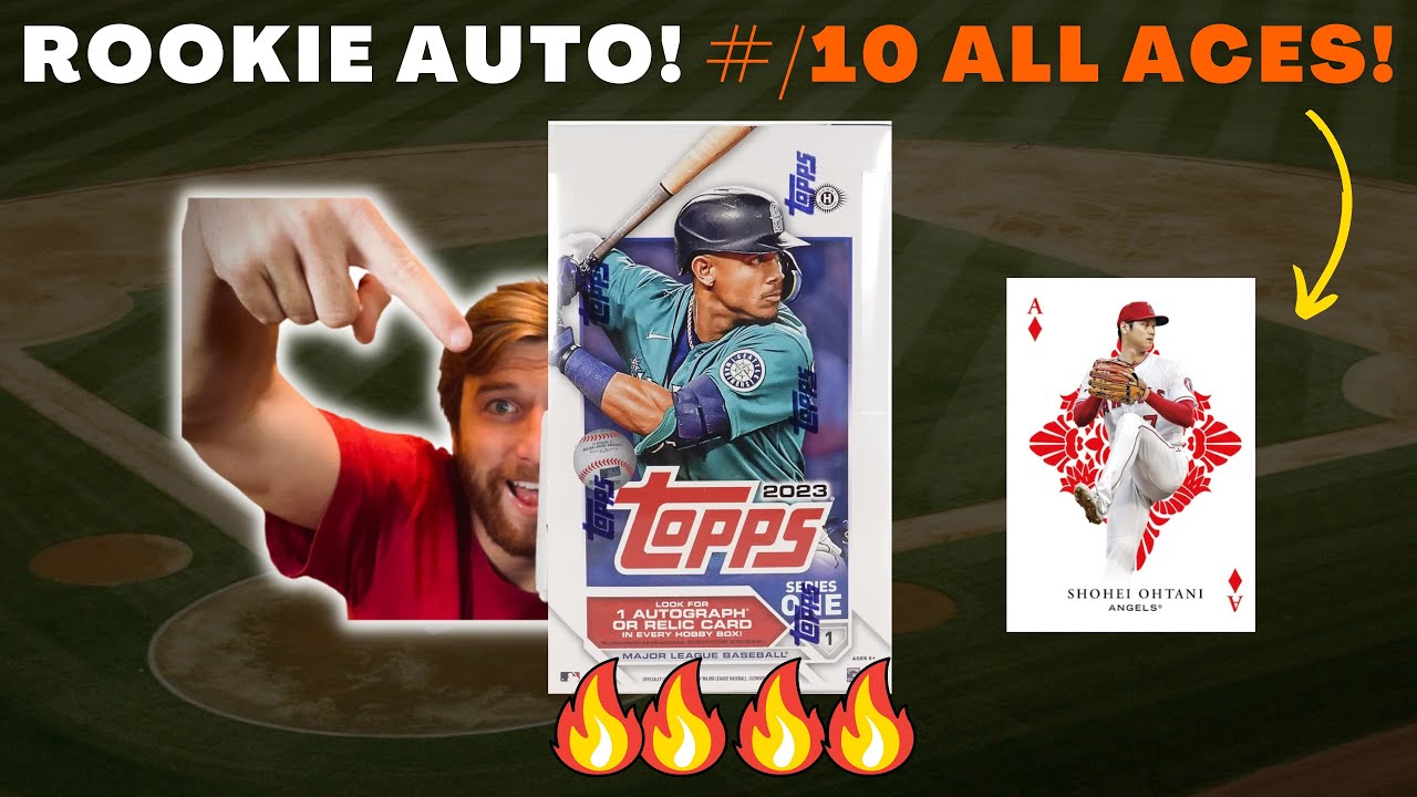 Rookie Auto! #/10 All ACES! First Looks! Opening a 2023 Topps Series 1 ...