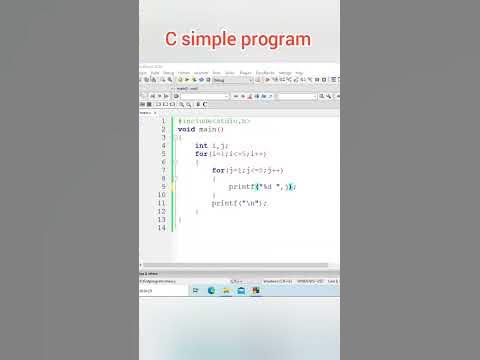 C language program | c program | #program #c_language #shortvideo # ...