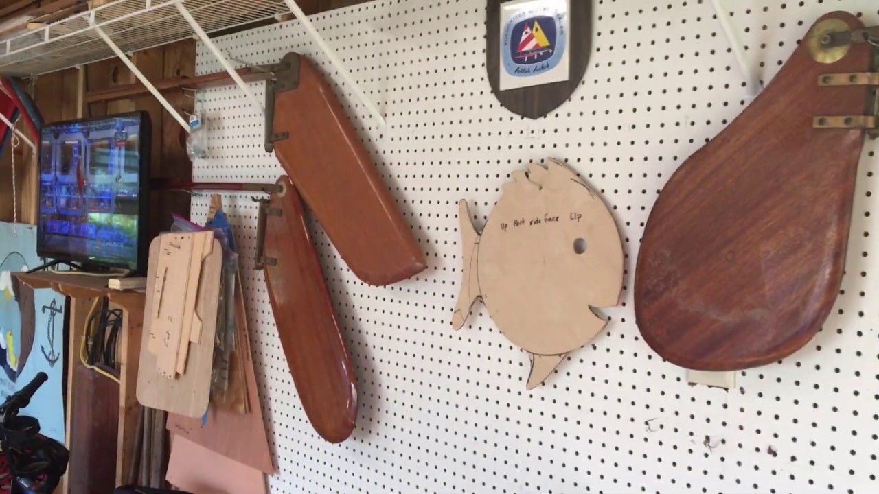 Sunfish and Sailfish Rudder Variations - YouTube