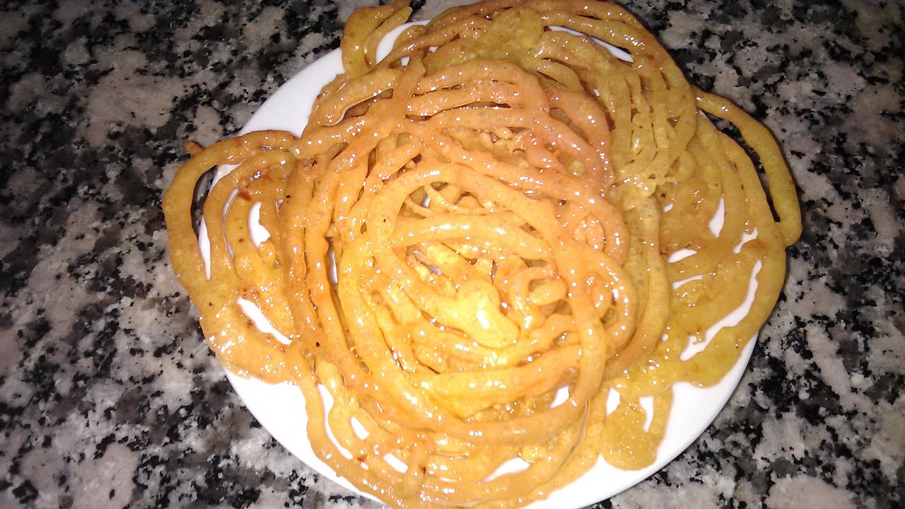 How to prepare crispy Zalabia طريقة تحضير زلابية مقرمشة - YouTube