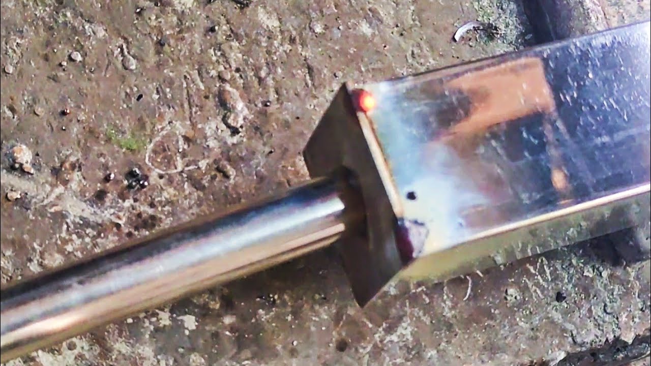how to weld and polish steel square pipe, welding technique for ...