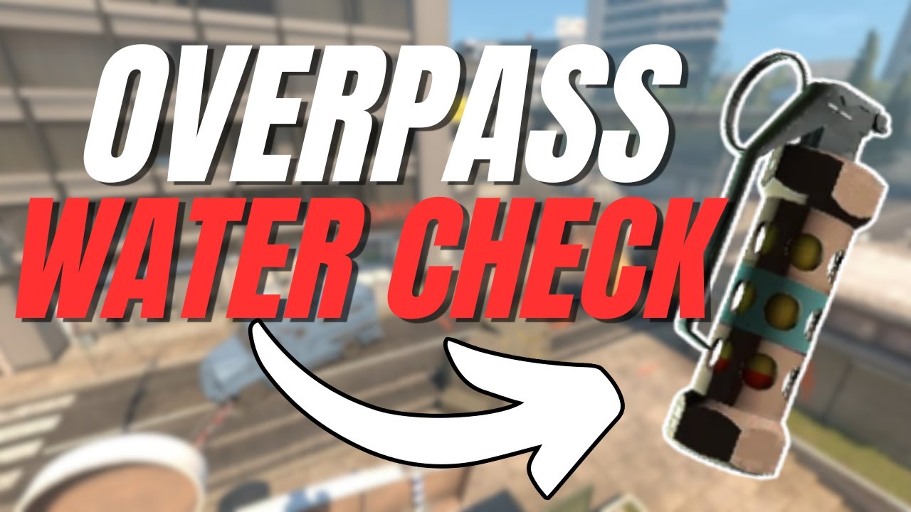 Water Check Flash on Overpass | CS2 Lineup Guide - YouTube