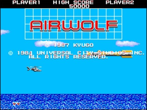 🎮🕹️👉Airwolf (1987) - Gameplay Arcade - YouTube