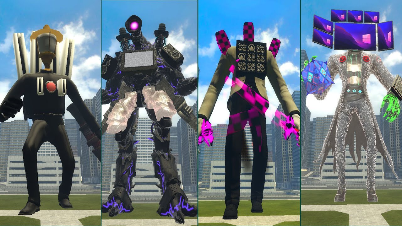 NEW TRI TITAN VS NOKIAMAN TITAN UP GRATED AND SKIDIDI TOILET BOSS In ...