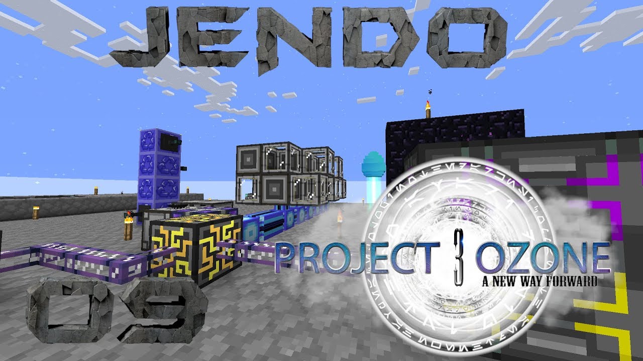 Project Ozone 3 :: Ep.09 :: Auto Crafting. - YouTube