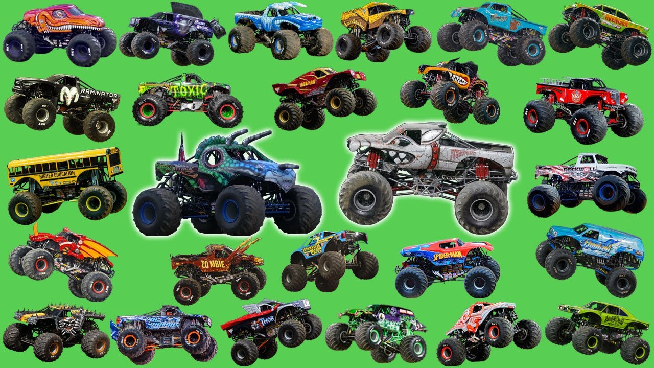 Monster Jam - BEST of Monster Vehicles | Monster Jam Video | Monster ...