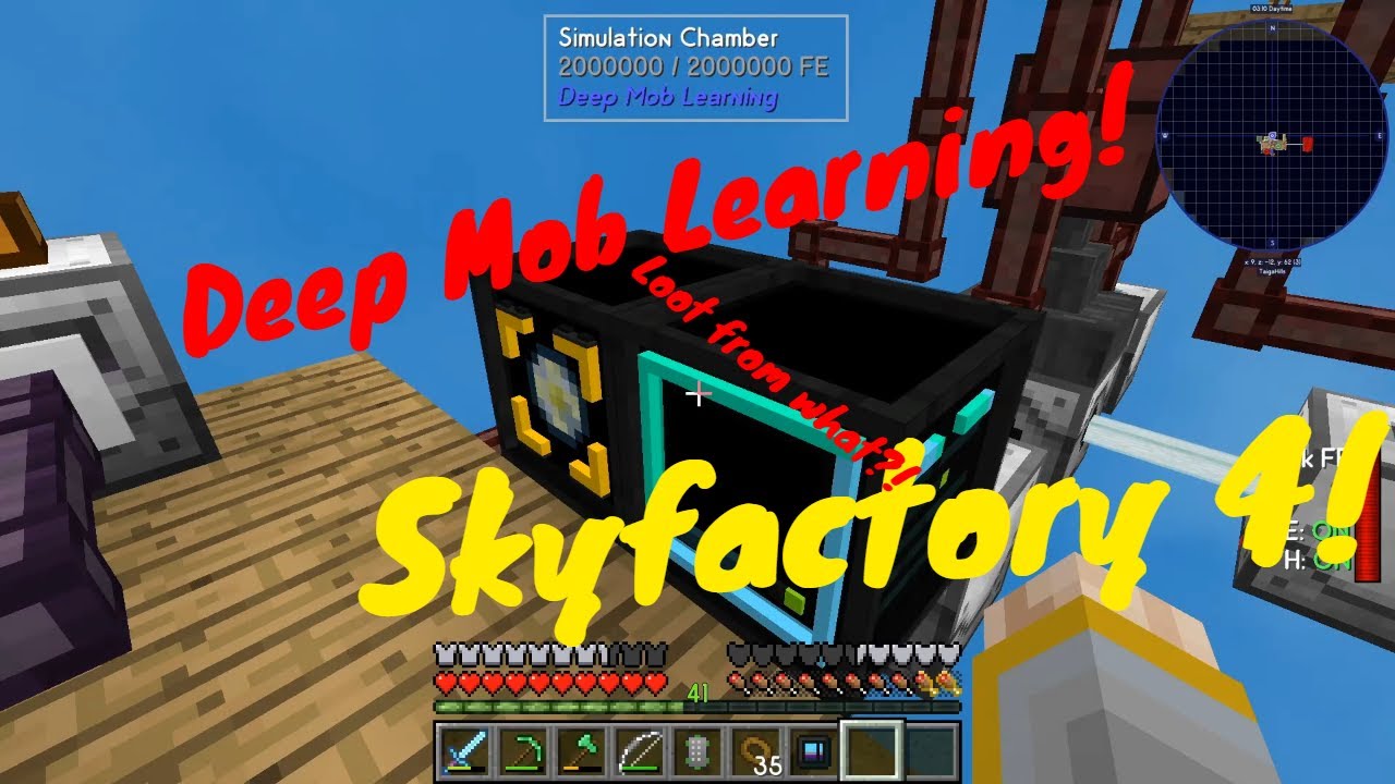 Deep Mob Learning! | Skyfactory 4! #15 - YouTube