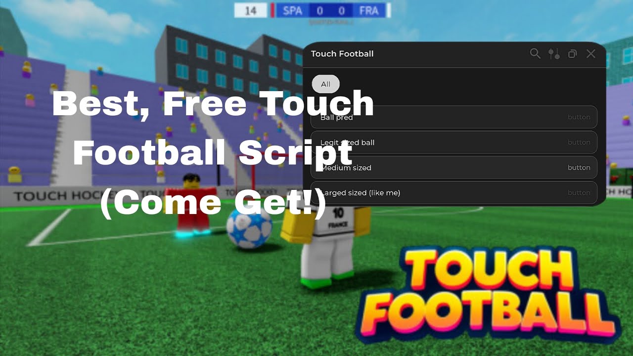 Best touch football script (Free) - YouTube
