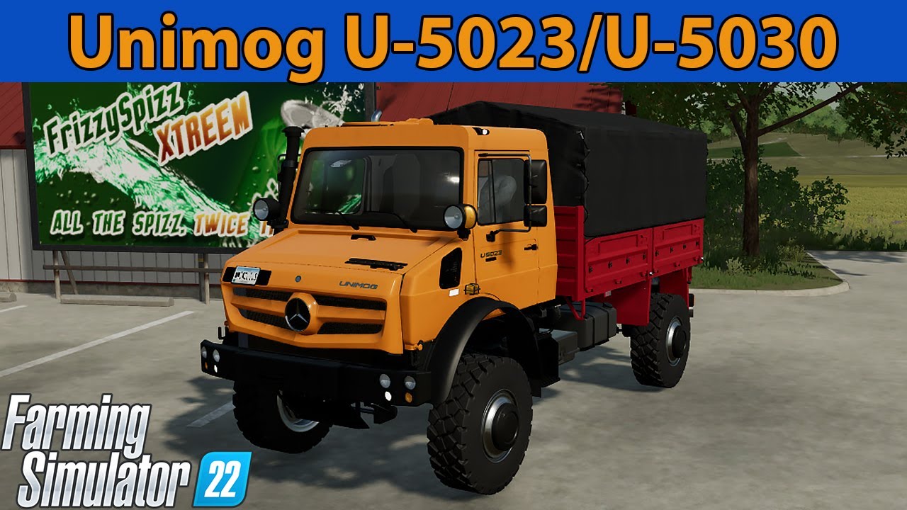 Unimog U-5023/U-5030 for Farming Simulator 22 - YouTube