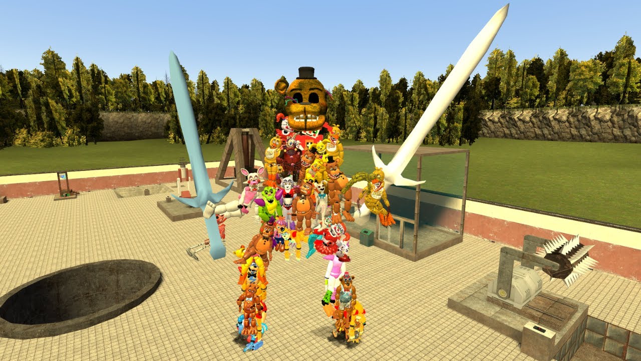 I Became Giant Sun And Moon Daycare Attendants In Garrys Mod Five