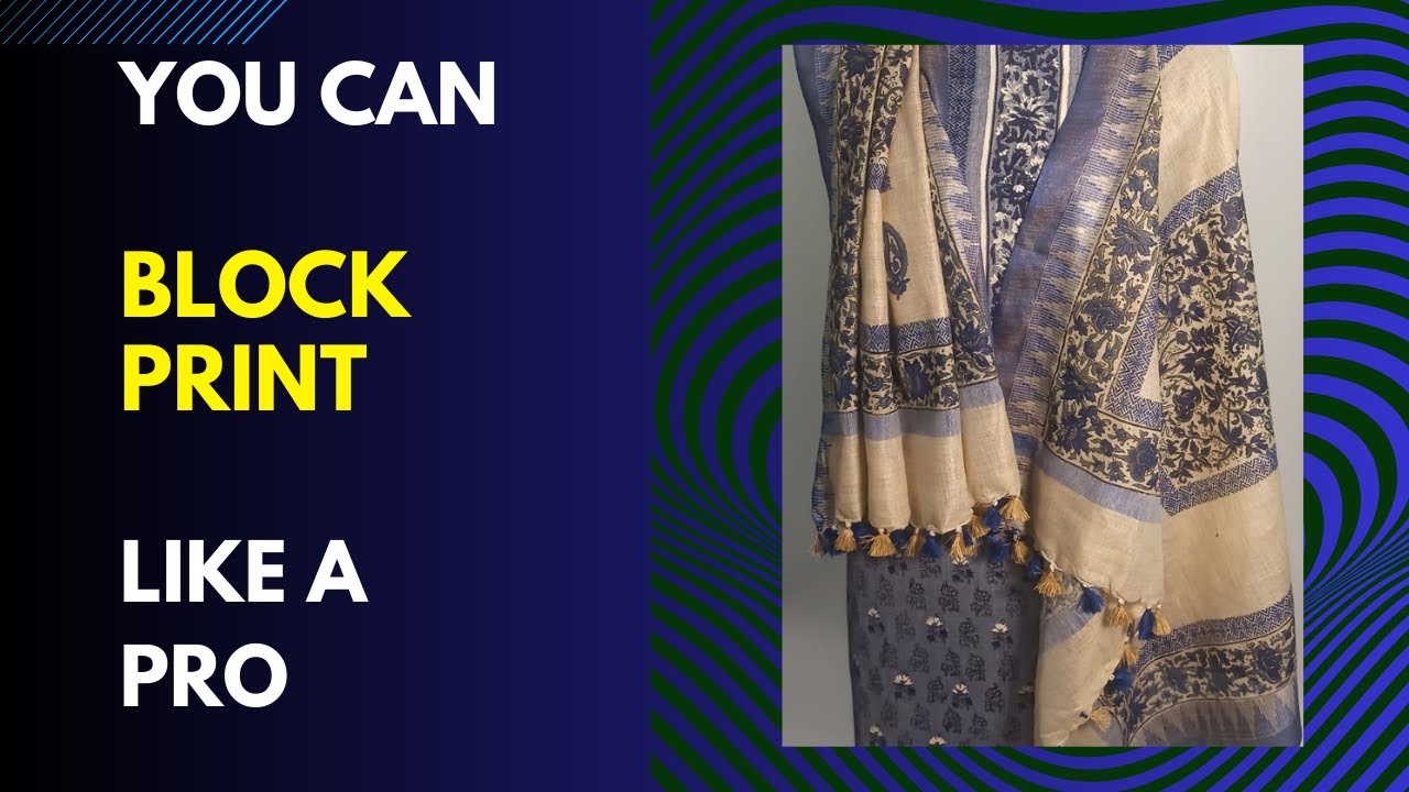 Learn Block Printing Like A PRO | Blocks and Prints - YouTube