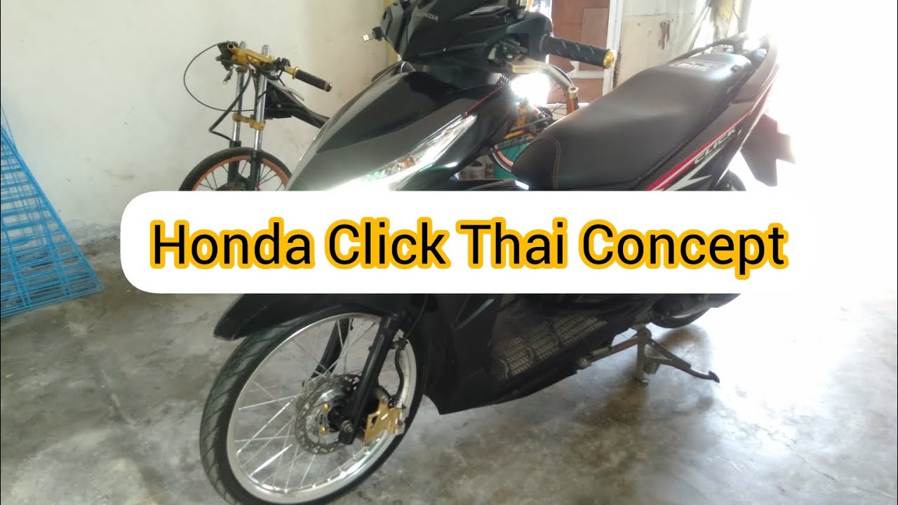 Honda Click 125 V1 Thai Concept #highlights #thaiconcept # ...