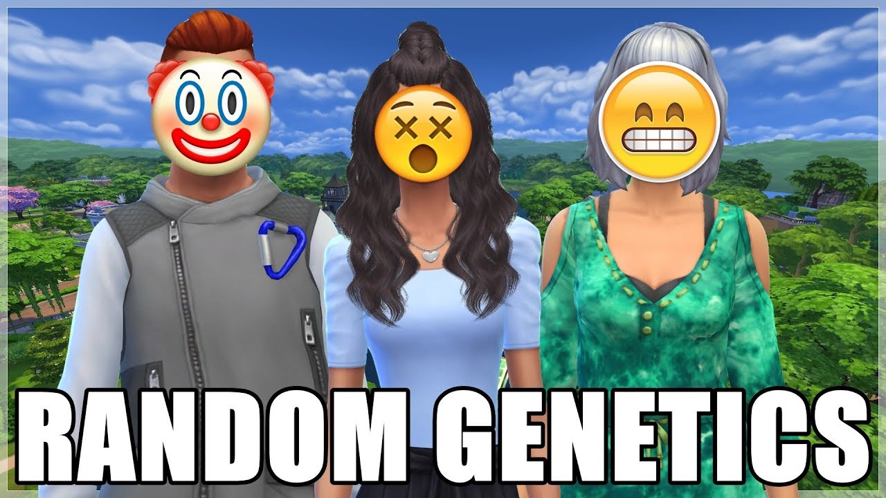 Sims 4 || Random Genetics Challenge #3 - YouTube