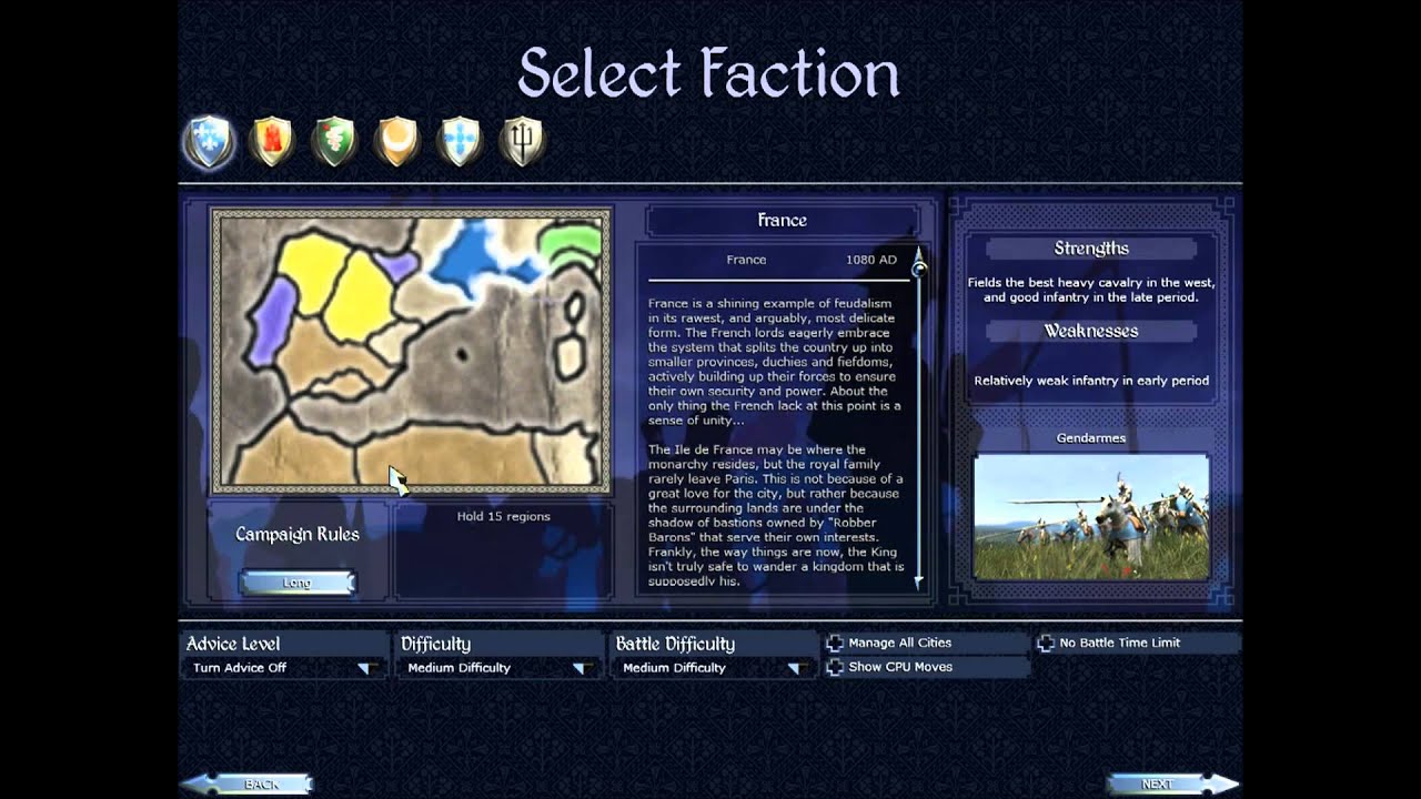 M2TW custom campaign mod - YouTube