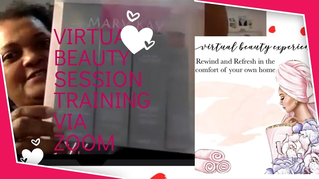 Online Virtual Beauty Experience Via Zoom Training For Mary Kay ...