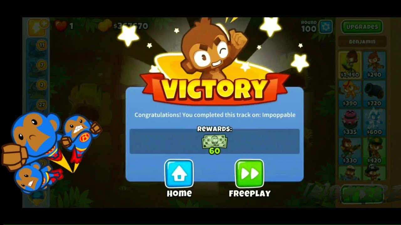 I Beat Rounds 1 - 100 With Only Super Monkey Storms (BTD6) - YouTube