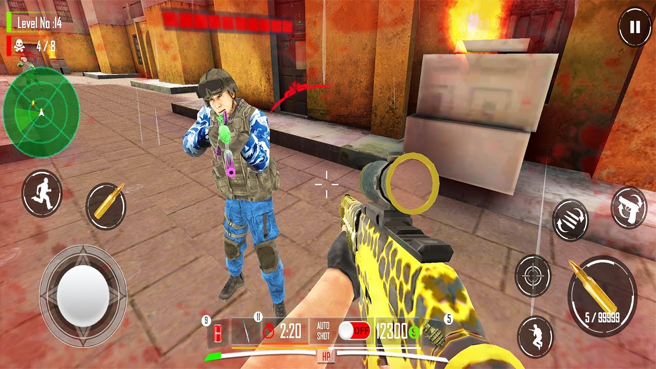 FPS Commando Shooting Strike - Anti Terrorist Game - Android GamePlay ...