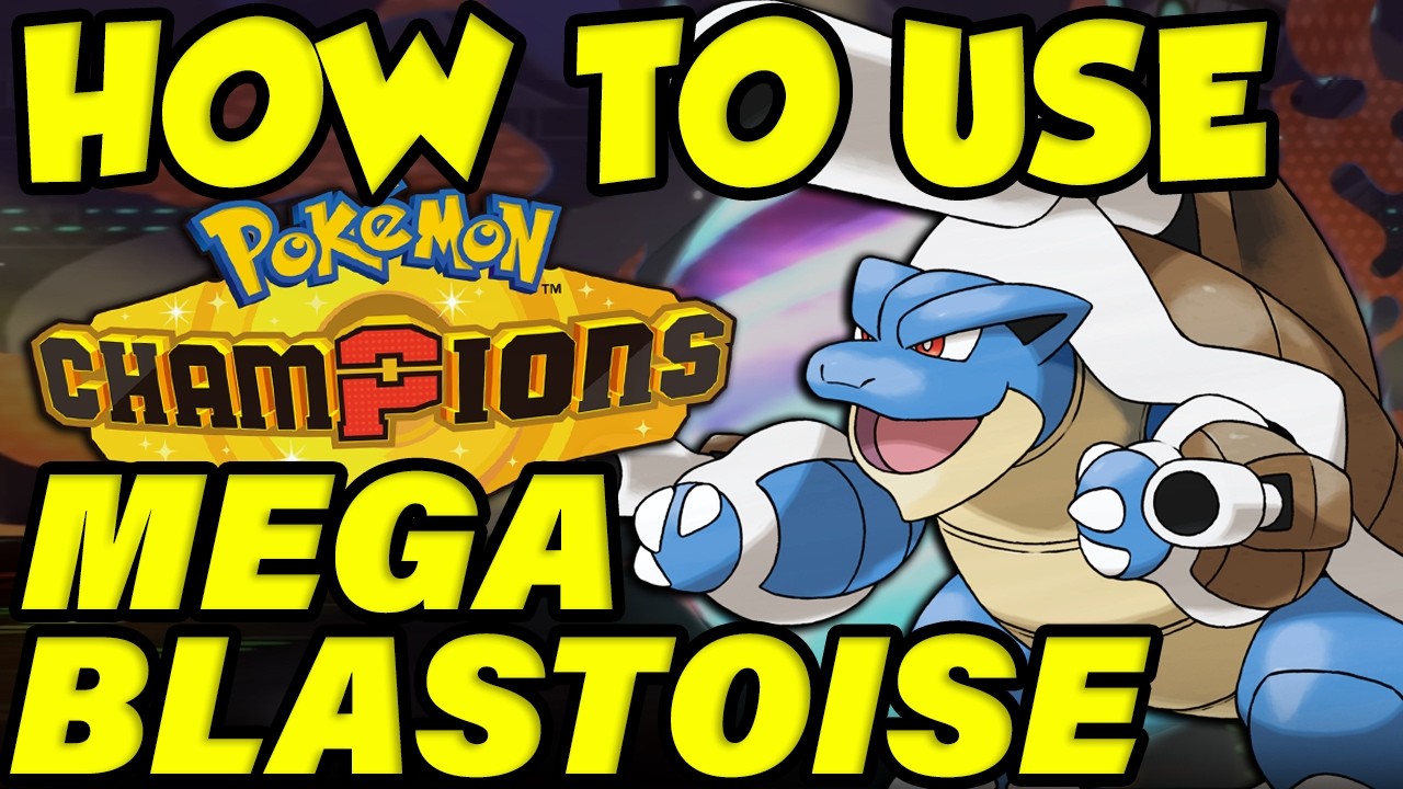 HOW TO USE MEGA BLASTOISE! Mega Blastoise Moveset Guide / Best ...