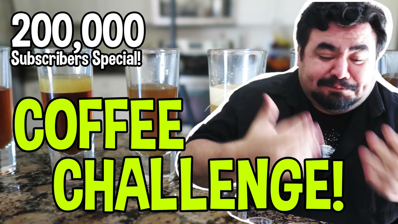 THE COFFEE CHALLENGE! - YouTube