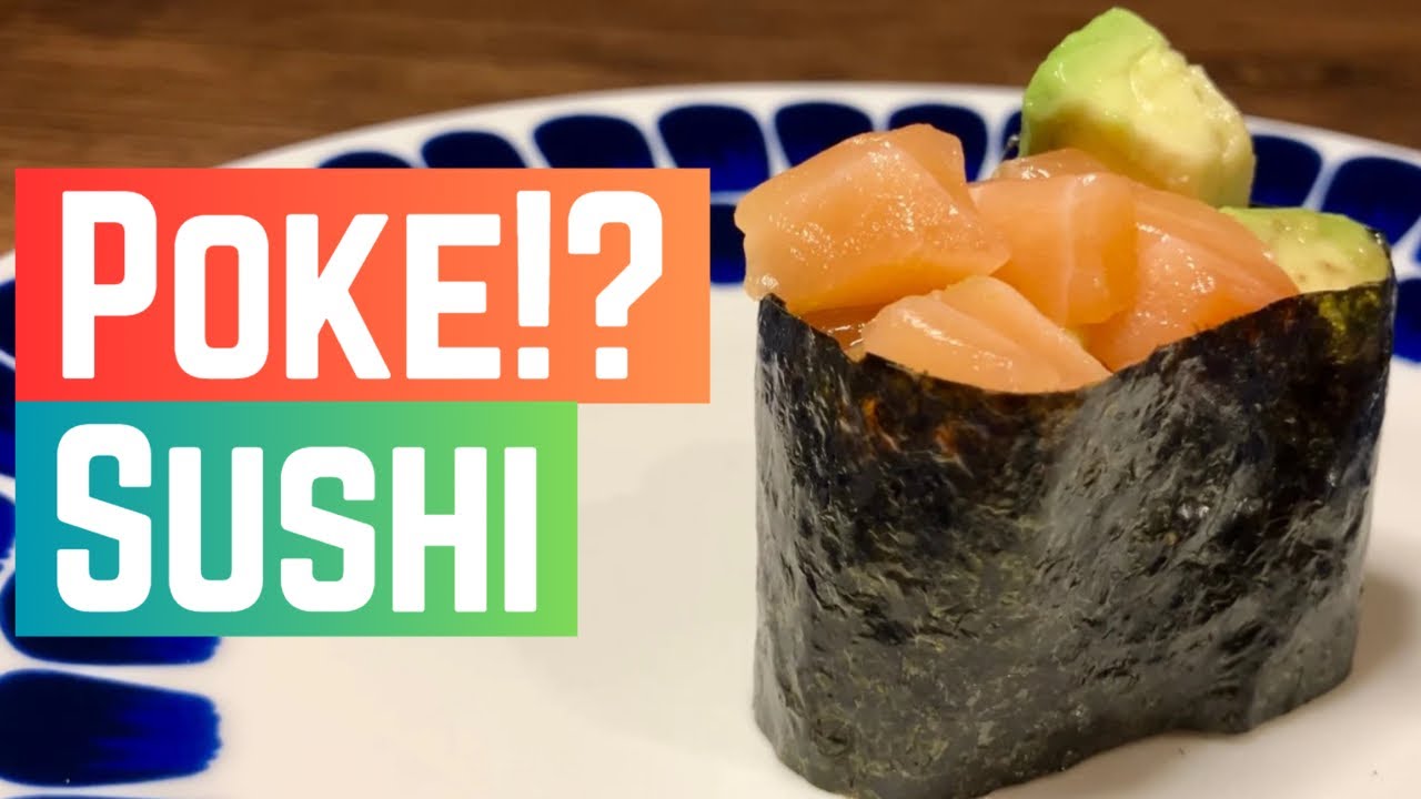 Easy to Cook Poke Sushi recipe!! - YouTube