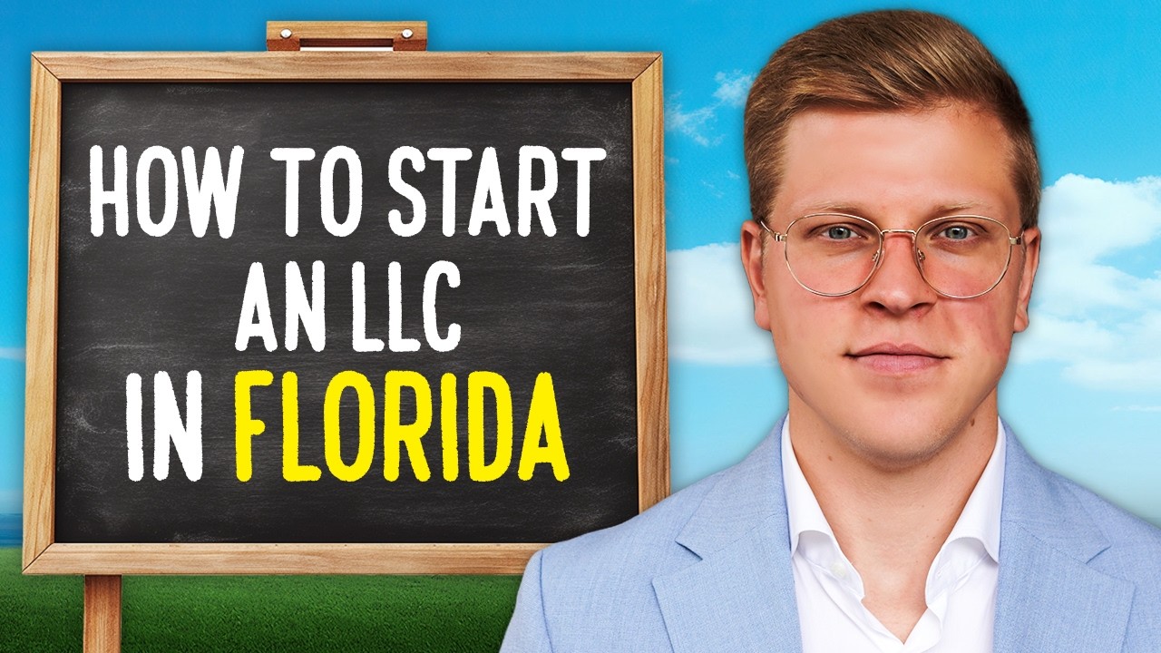 Florida LLC: How to Start an LLC in Florida (2024) - YouTube