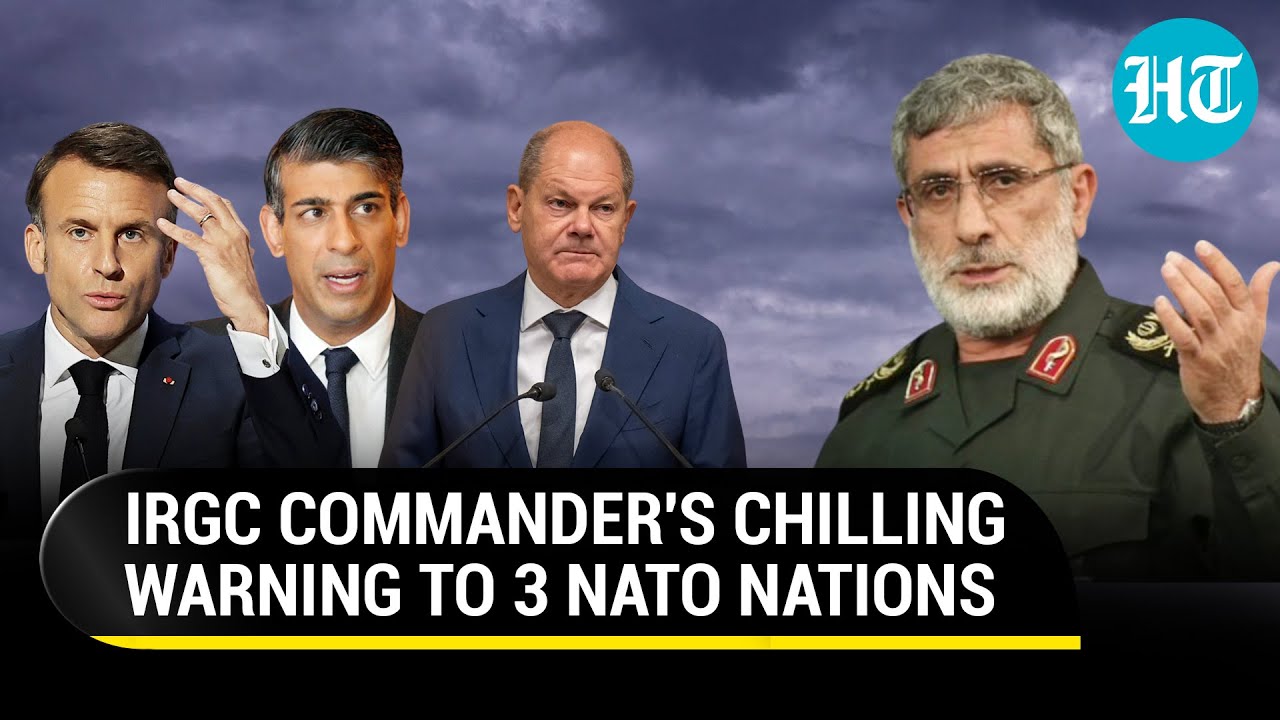 'Beware!': Iran's Top Commander Warns UK, France & Germany For ...