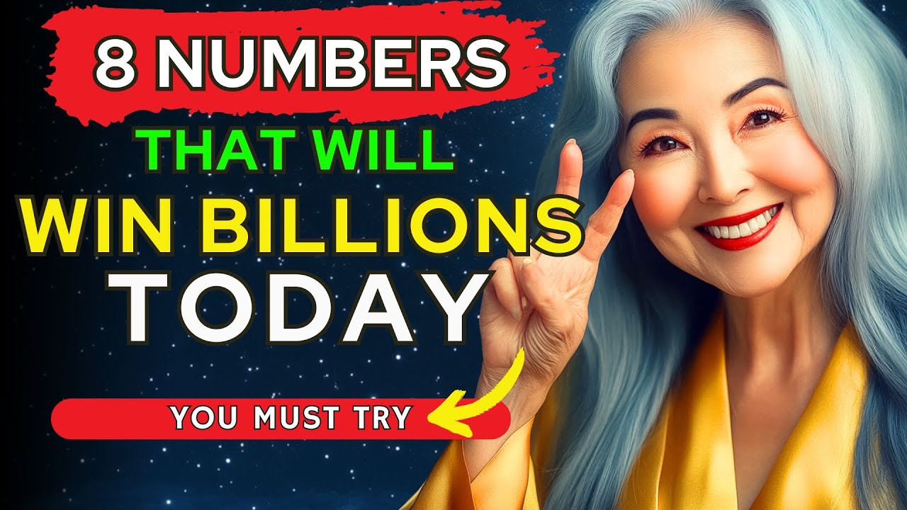 8 LUCKY NUMBERS to WIN and GET RICH TODAY | Numerology - YouTube