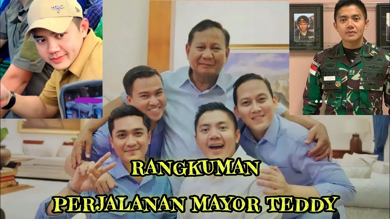 Rangkuman perjalanan mayor teddy ajudan Prabowo dan Jadi ajudan presiden RI - YouTube