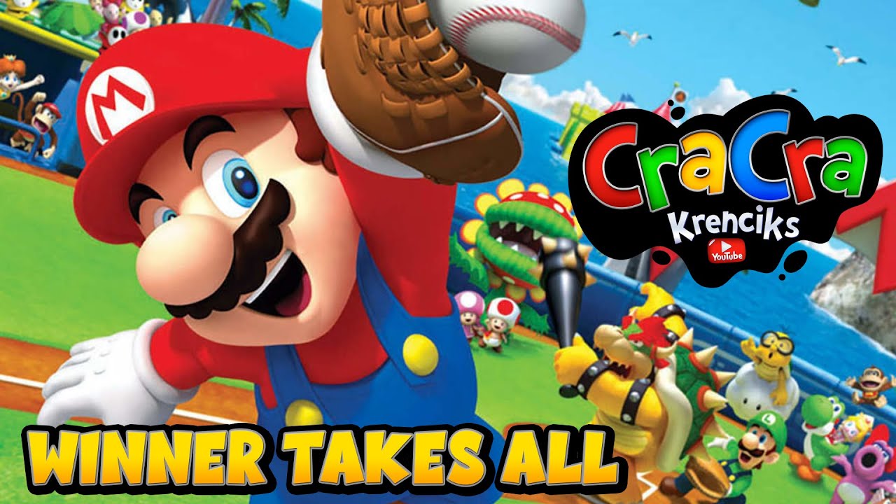 WINNER TAKES ALL Gameplay Mario Super Sluggers Nintendo Wii Review ...