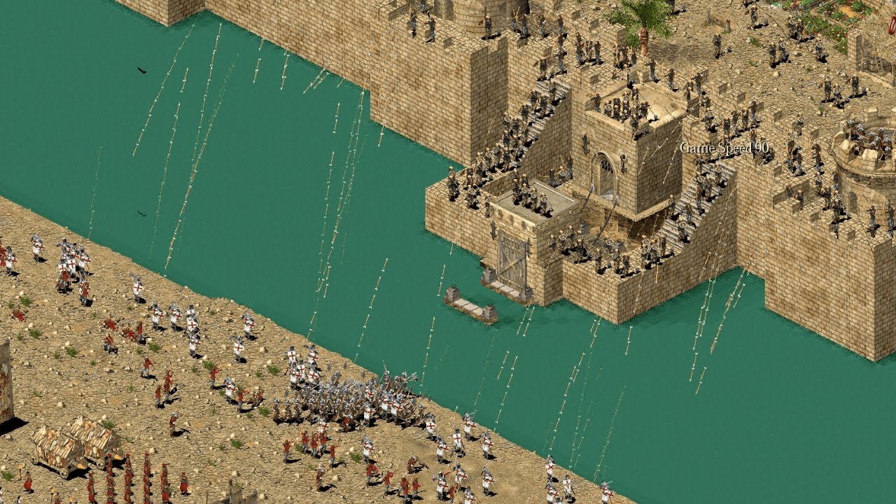 "Stronghold Crusader - Episode 5: Moats, Ambushes, and Arthur’s Fury ...