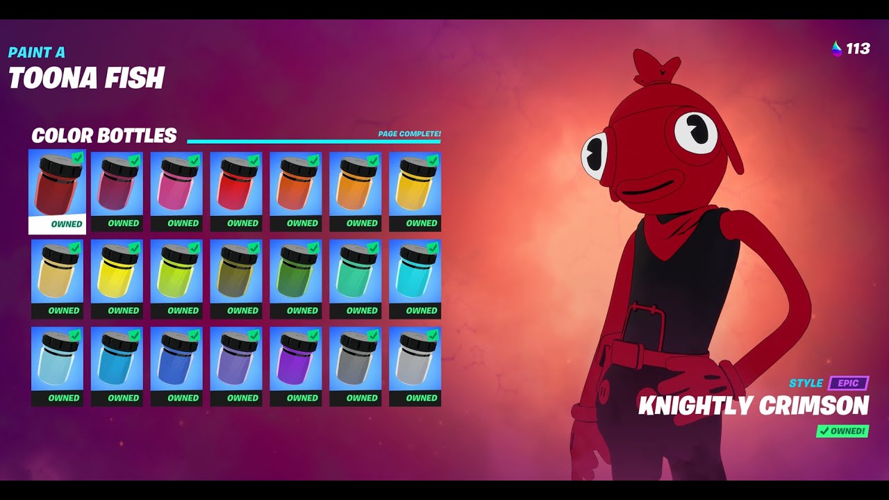 All Toona Fish Color Bottle locations! How to get all toona fish color ...