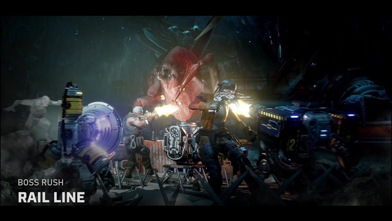 Gears 5 | Boss Rush Master | Rail Line (2 Players) | Blademaster ...