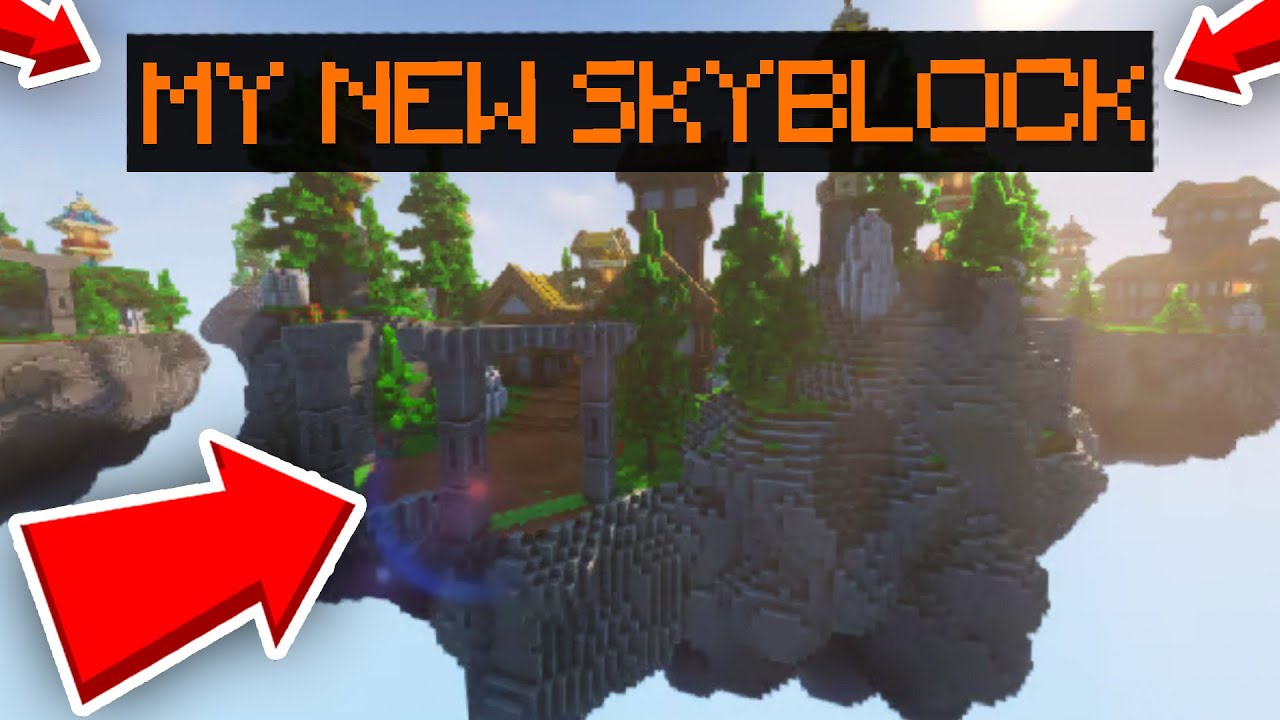 MY NEW GENS SKYBLOCK SERVER! (BEDROCK/JAVA) Minecraft Skyblock #1 - YouTube