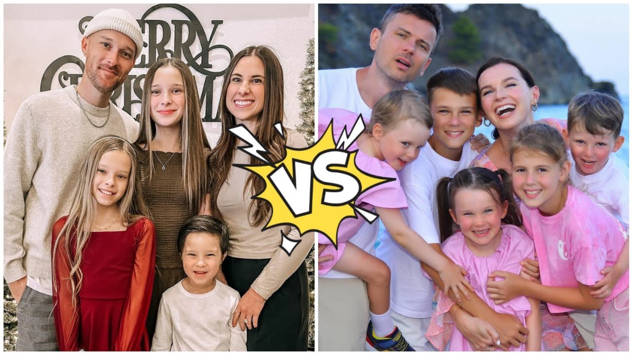 The Johnson Family Vs Vania Mania Kids family (Real Names And Ages ...