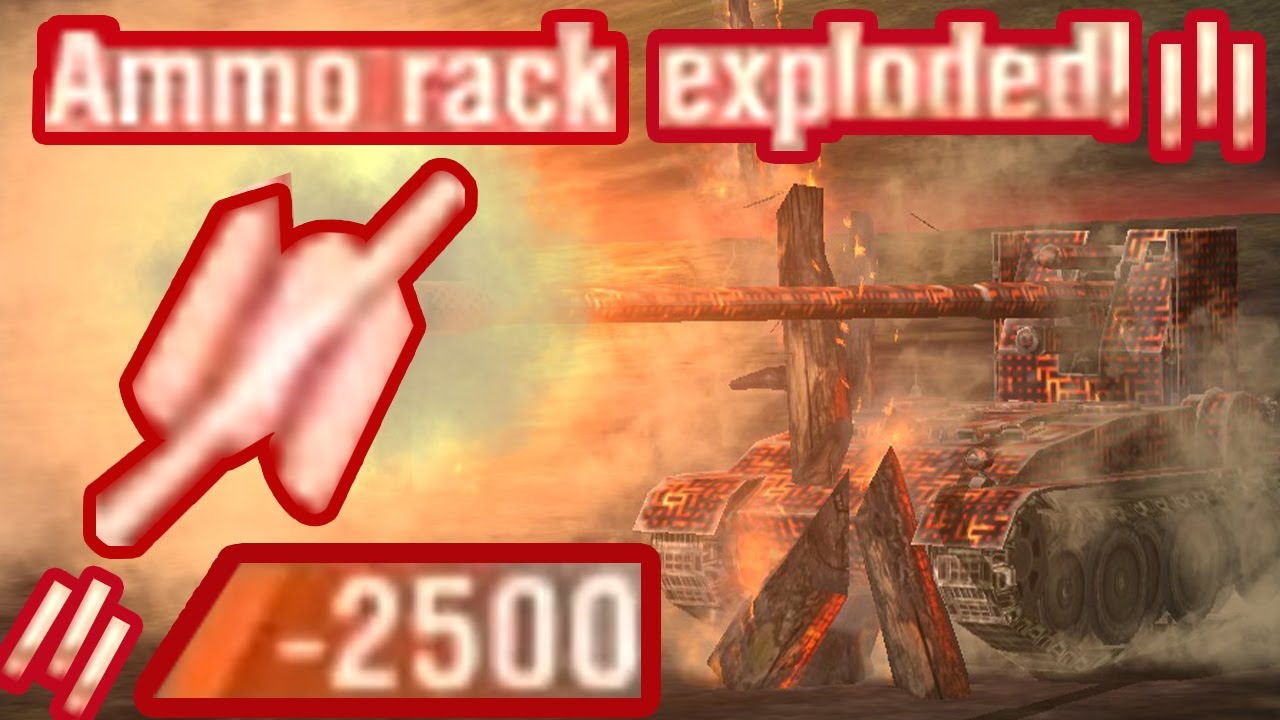 Full Ammo Racks WOT Blitz | 55 Tanks exploded ! | LOLs of WOT Blitz - YouTube