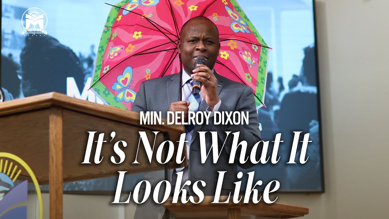 It's Not What It Looks Like - Min. Delroy Dixon - YouTube