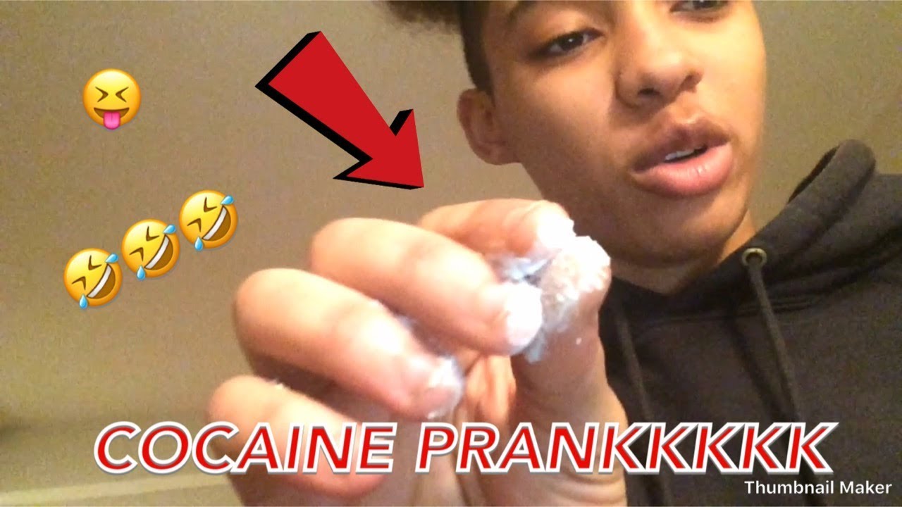 COCAINE PRANK ON GIRLFRIEND🤣🤣🤣 - YouTube